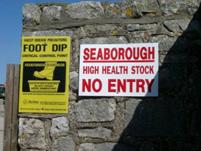 Biosecurity showering